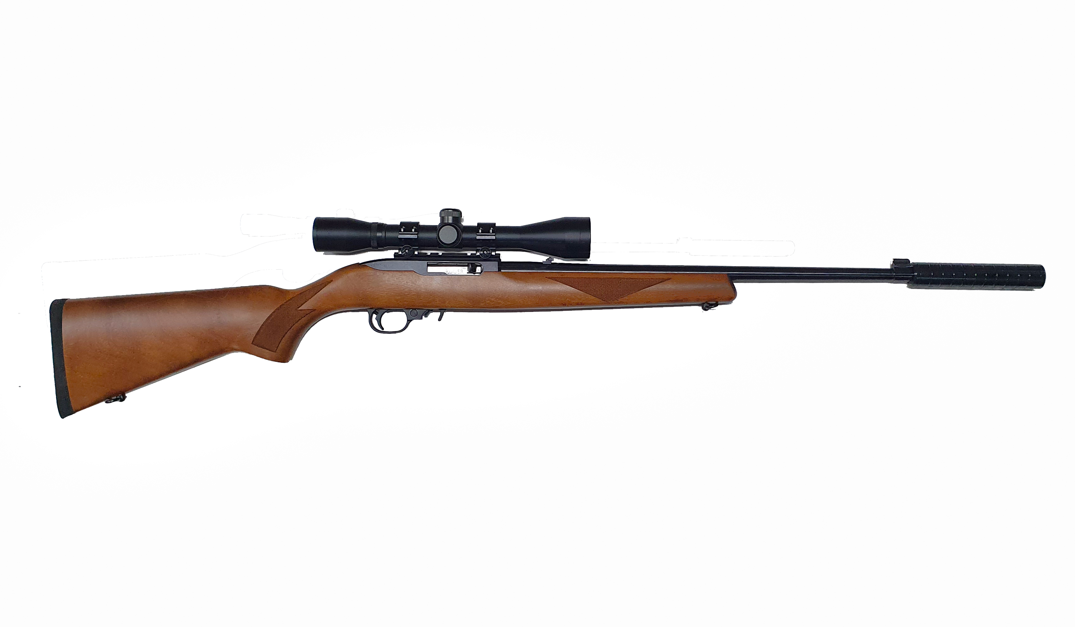 Ruger 10/22 Sporter Blued + 4x32 + Suppressor | Wild Outdoorsman ...